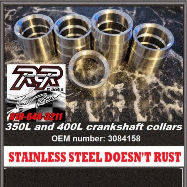 Crankshaft Collars | Ritter Cycle Racing Inc
